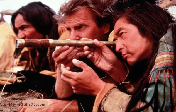 Dances with Wolves - Publicity still of Graham Greene & Kevin Costner