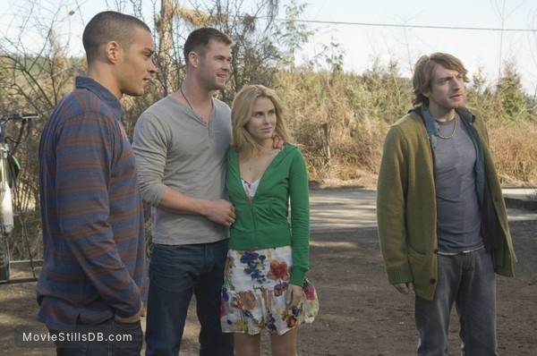 The Cabin in the Woods - Publicity still of Anna Hutchison & Chris ...