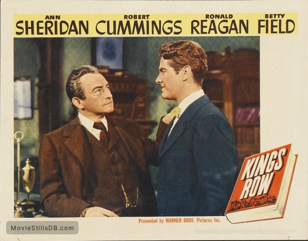 Kings Row - Lobby card with Claude Rains & Robert Cummings