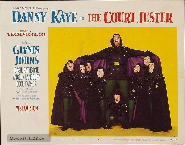The Court Jester - Lobby card with Danny Kaye